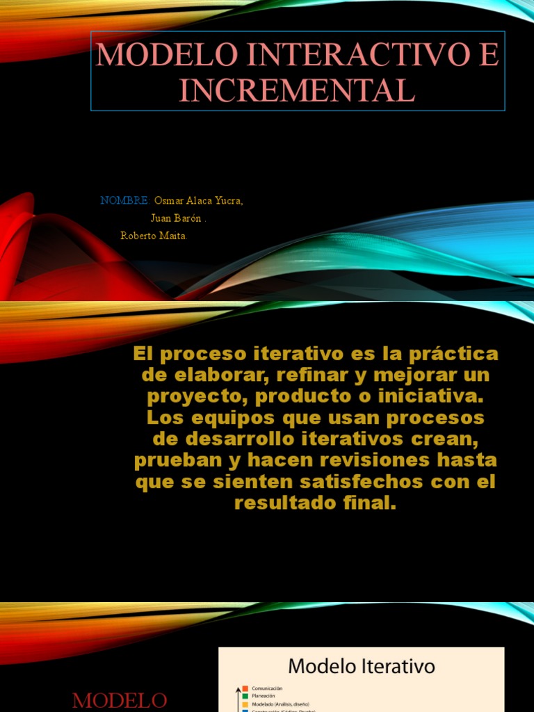 Modelo Interactivo e Incremental | PDF | Software | Informática