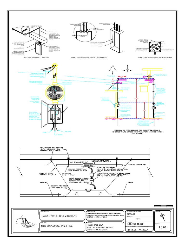 Ejemplo Planos Estrucuturales | PDF | Máquinas | Bienes manufacturados