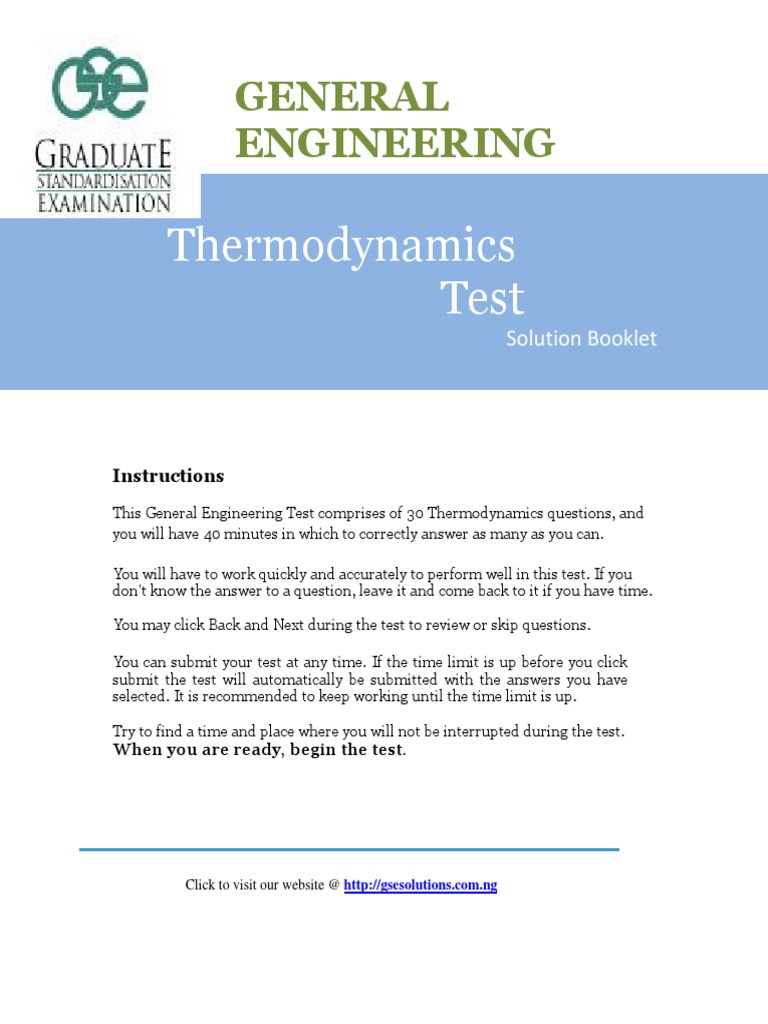 Thermodynamics Solution | PDF | Heat | Coal