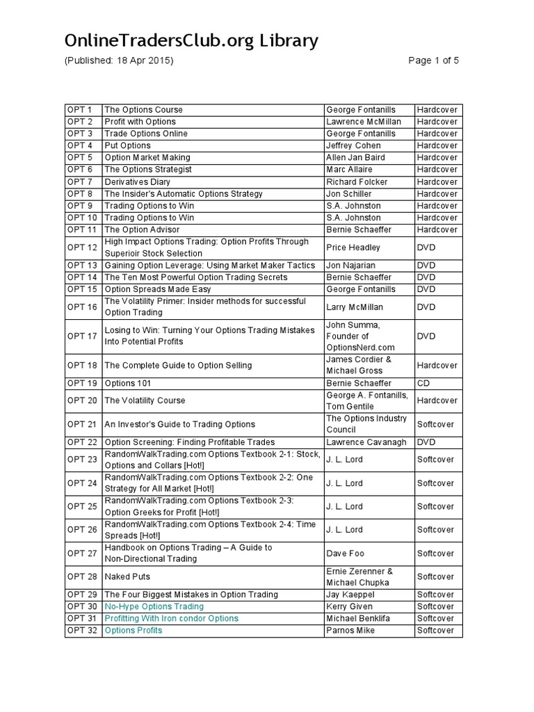 OTCS Library 150418 | PDF