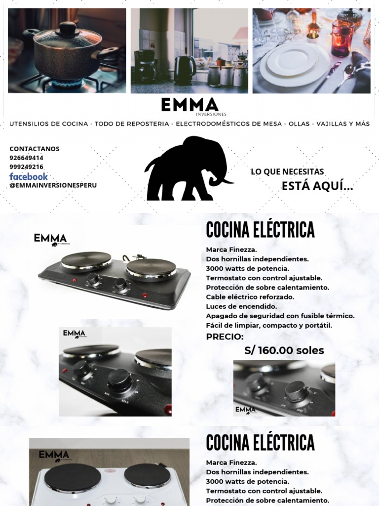Catálogo Emma Inversiones Peru | PDF | Termostato | Ingeniería de ...