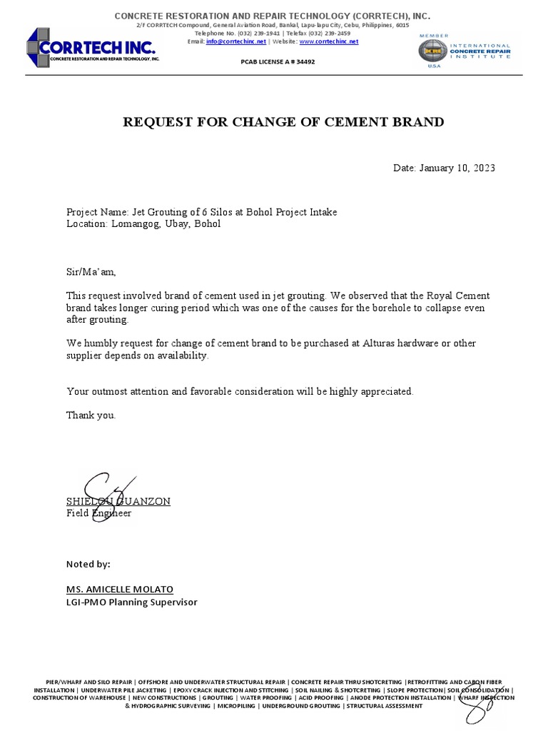 Letter | PDF
