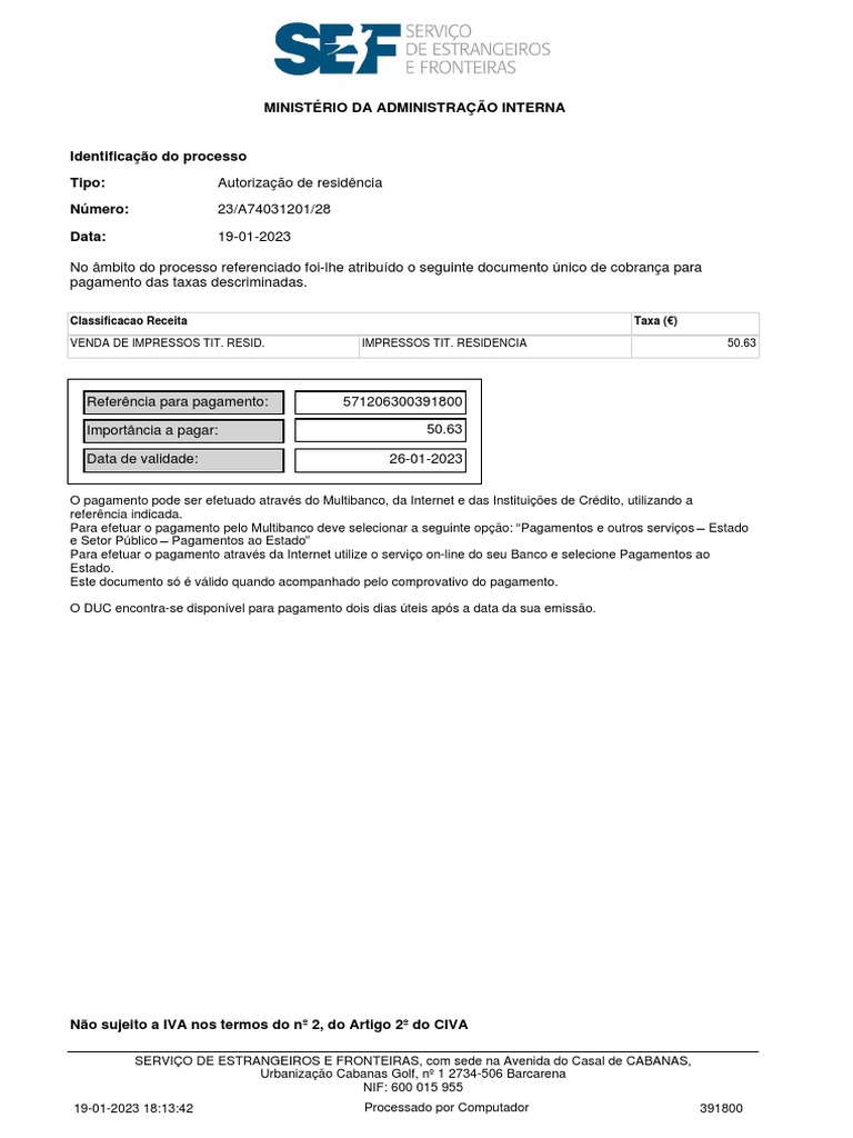 Documento Unico Cobranca (Paulo Danilo) | PDF