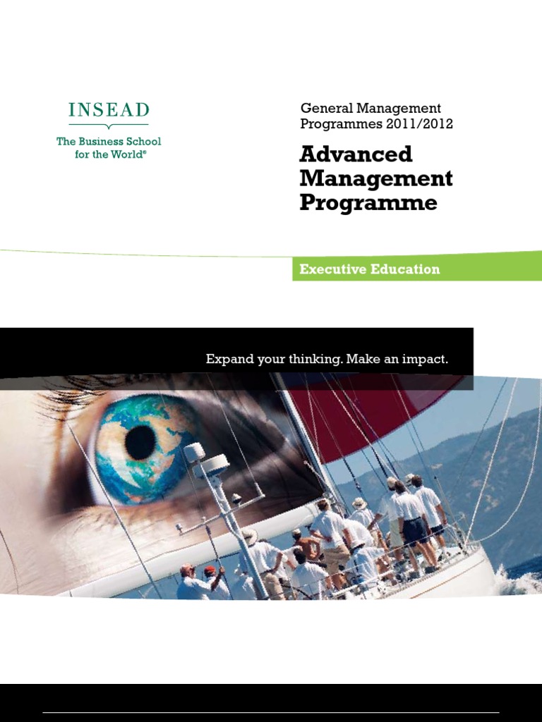 Insead Amp | Download Free PDF | Leadership | Strategic Management