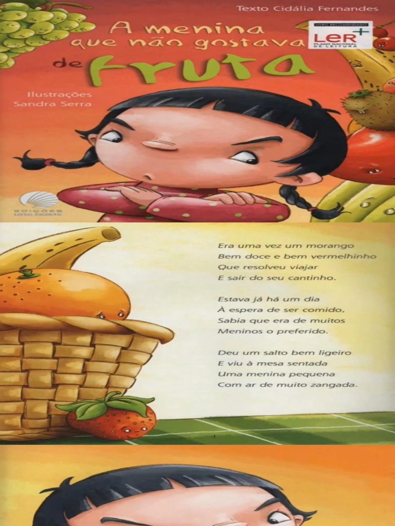 História A Menina Que Não Gostava De Fruta Pdf