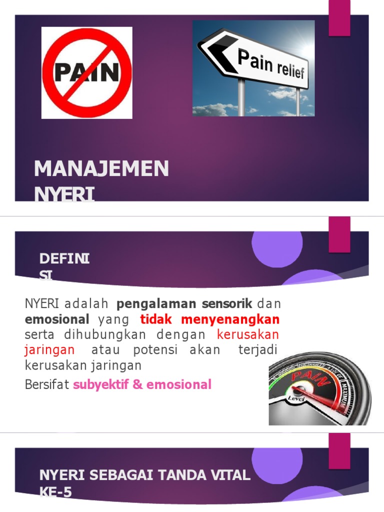 Manajemen Nyeri | PDF | Analgesic | Pain