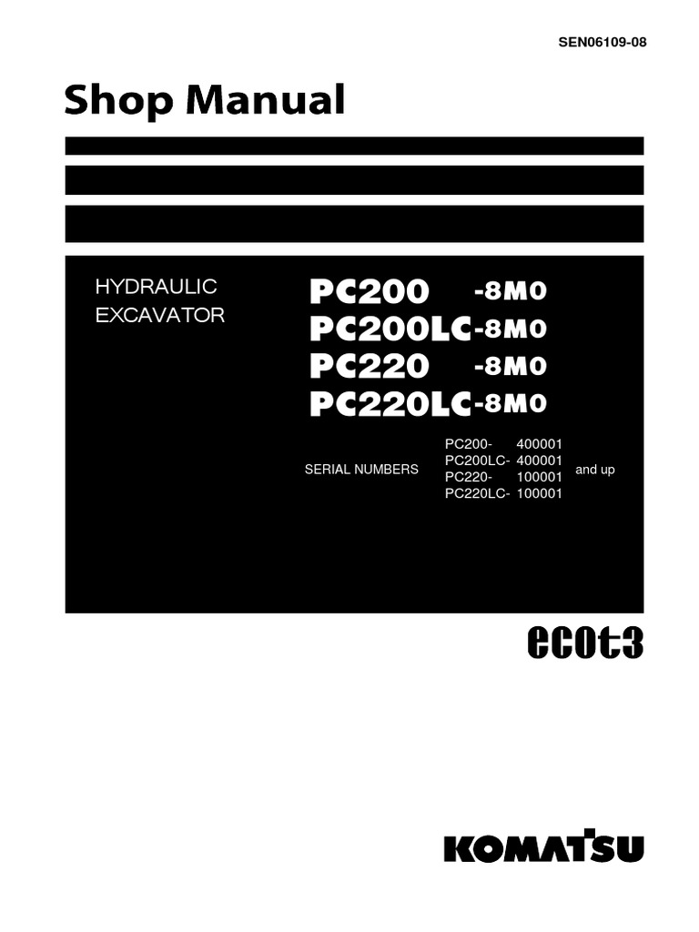 Shop Pc200 8m0 | PDF | Valve | Manufactured Goods