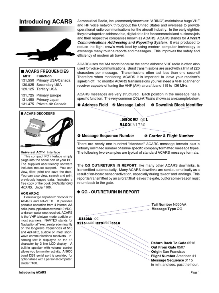 Aviation Radio Enthusiasts Guide | PDF | Aviation | Aeronautics