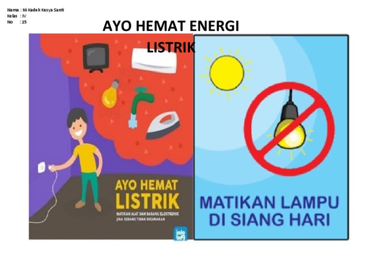 Hemat Energi Listrik | PDF