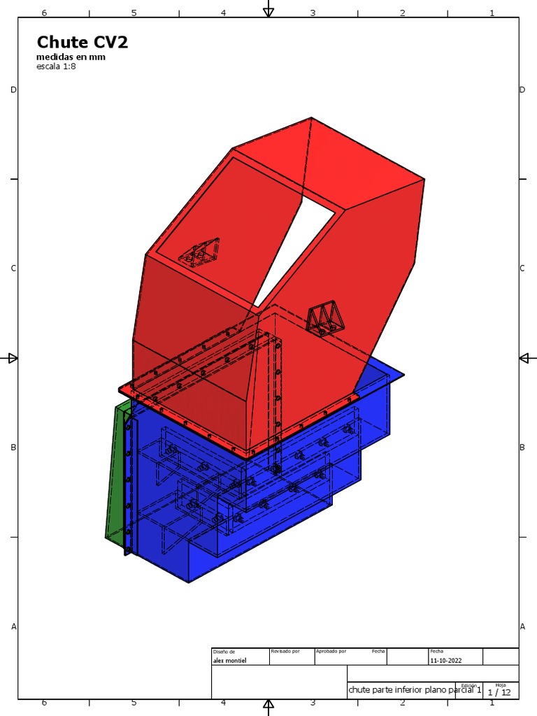 Chute Parte Inferior y Tapa Lateral | PDF