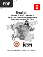 English 9: Quarter 3 - Module 6 | PDF | Mood (Psychology) | Mental Health