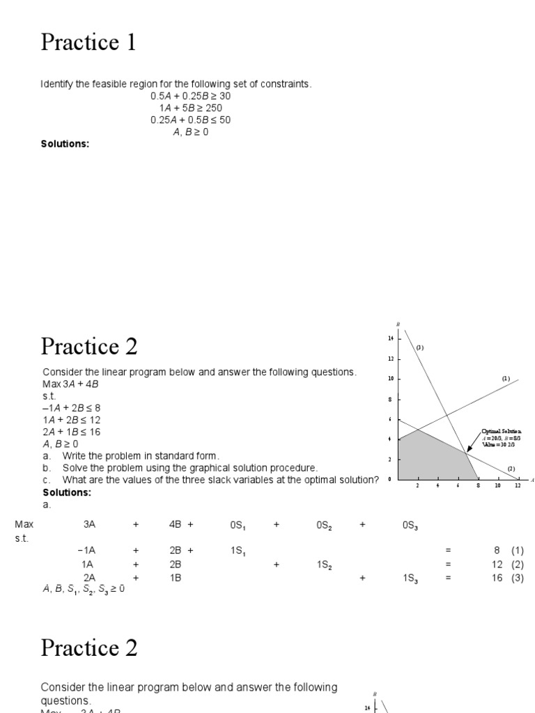 Answer For Assignment8 | PDF | Linear Programming | Mathematical ...
