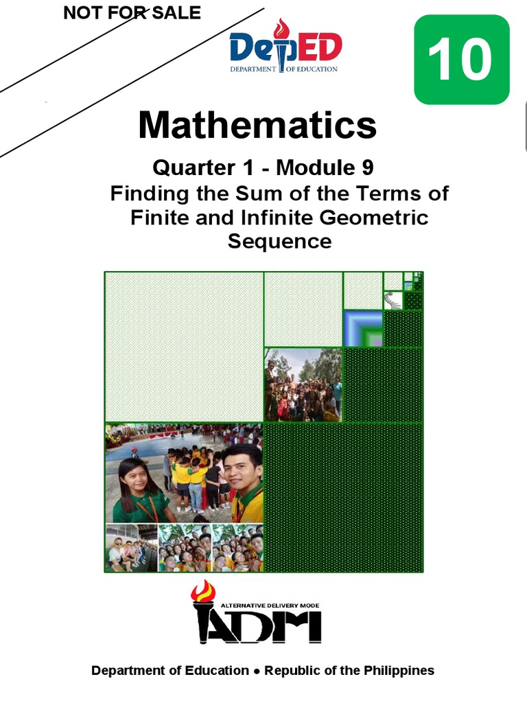 Math10 - q1 - Mod9 - Preliminary Pages - v3 | PDF