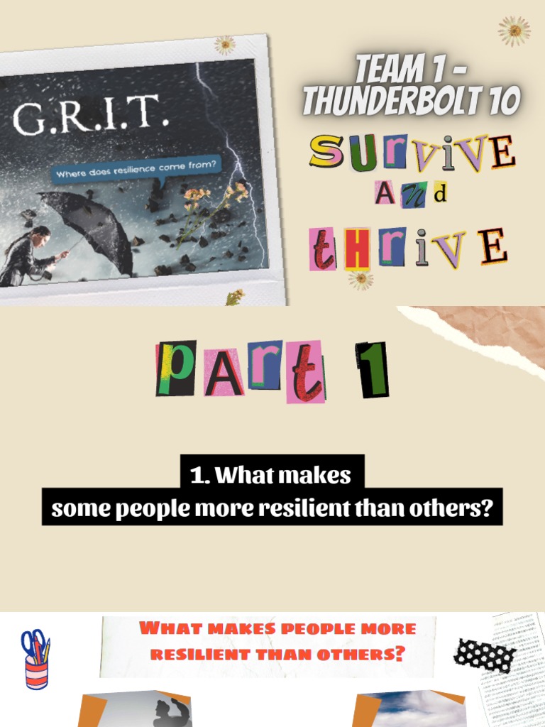 How Do We Survive & Thrive | PDF