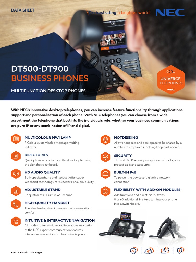 DT900 - DT500 - Datasheet - Updated | PDF | Telephone | Virtual Private ...
