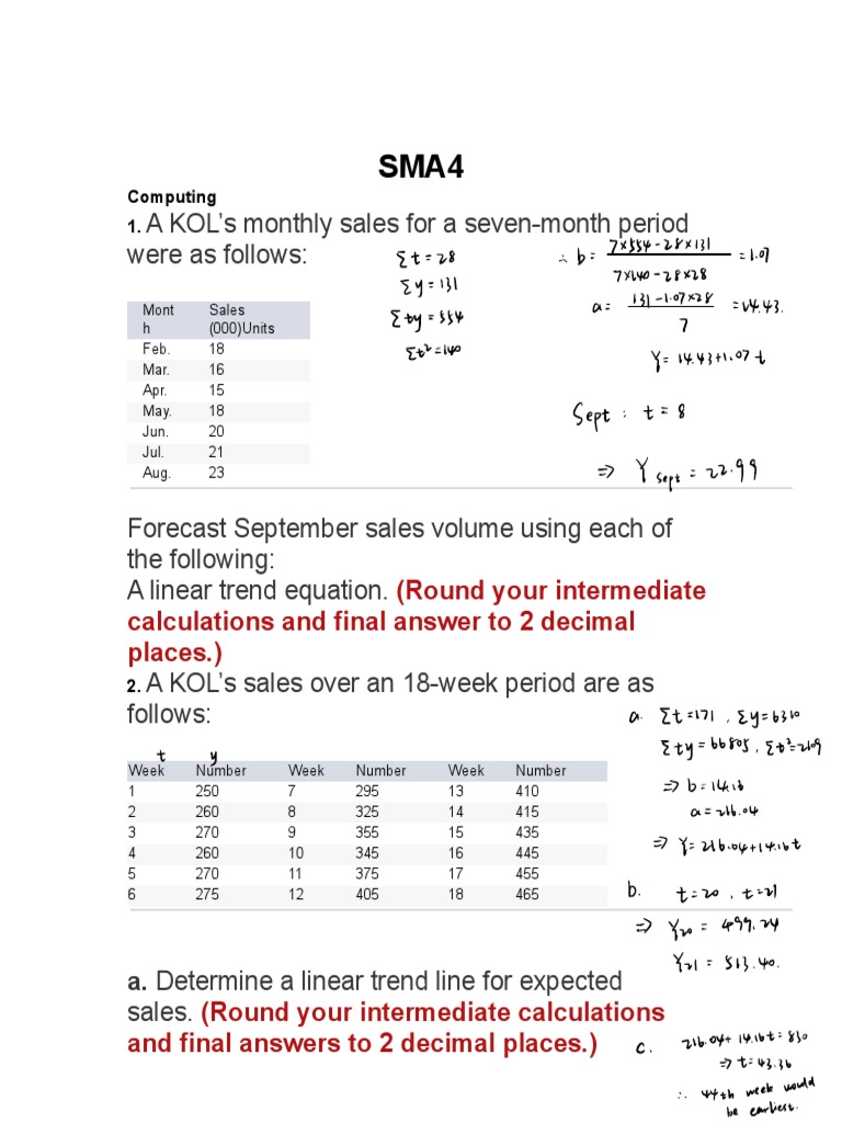 SMA4 | PDF | Applied Mathematics