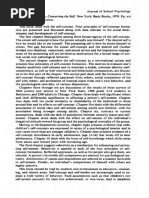 Harter's Self Construction Foundations | PDF | Adolescence | Self Esteem