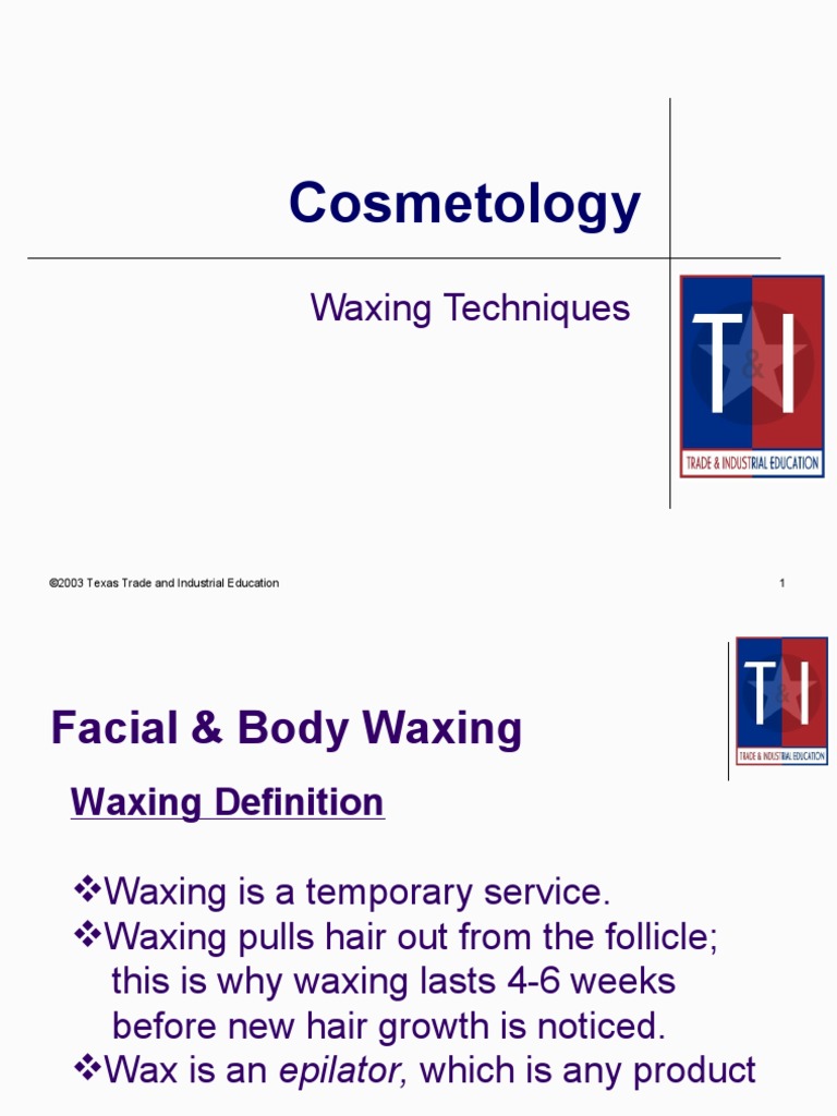 Waxing Techniques: A Step-by-Step Guide | PDF | Hair | Toiletry
