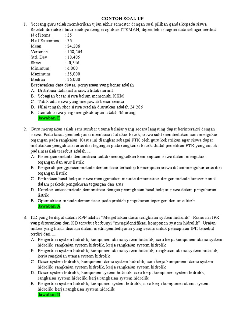 Zoal - Pembahasan Latihan Soal Up TOTAL - Bahas | PDF
