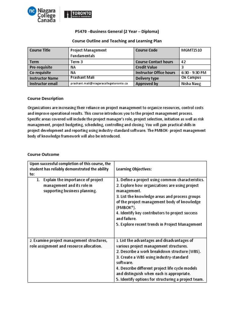 TLP - Project Management Fundamentals-1 | PDF | Project Management ...