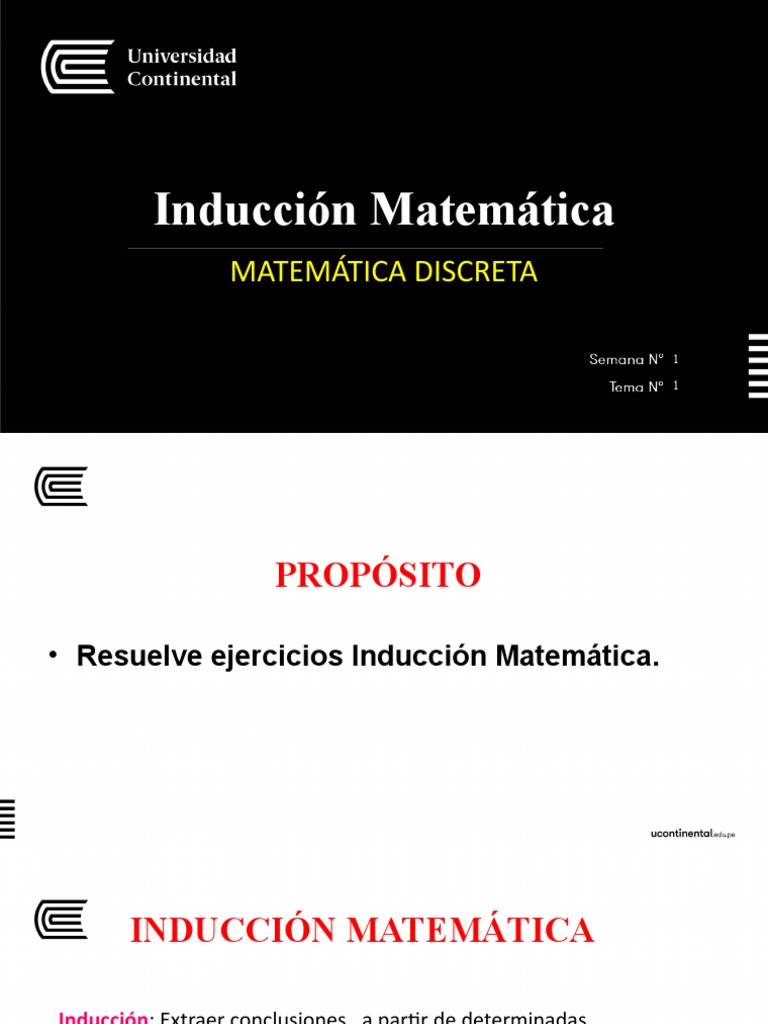 Inducción Matemática-2022 Final | PDF | Prueba matemática ...