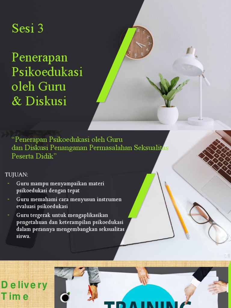 SESI 3 - Penerapan Psikoedukasi - Handout | PDF
