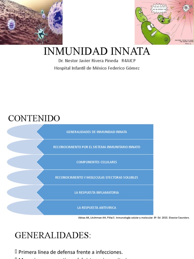 Inmunidad Innata Nestor Rivera Pineda | PDF | Sistema complementario | Sistema inmune