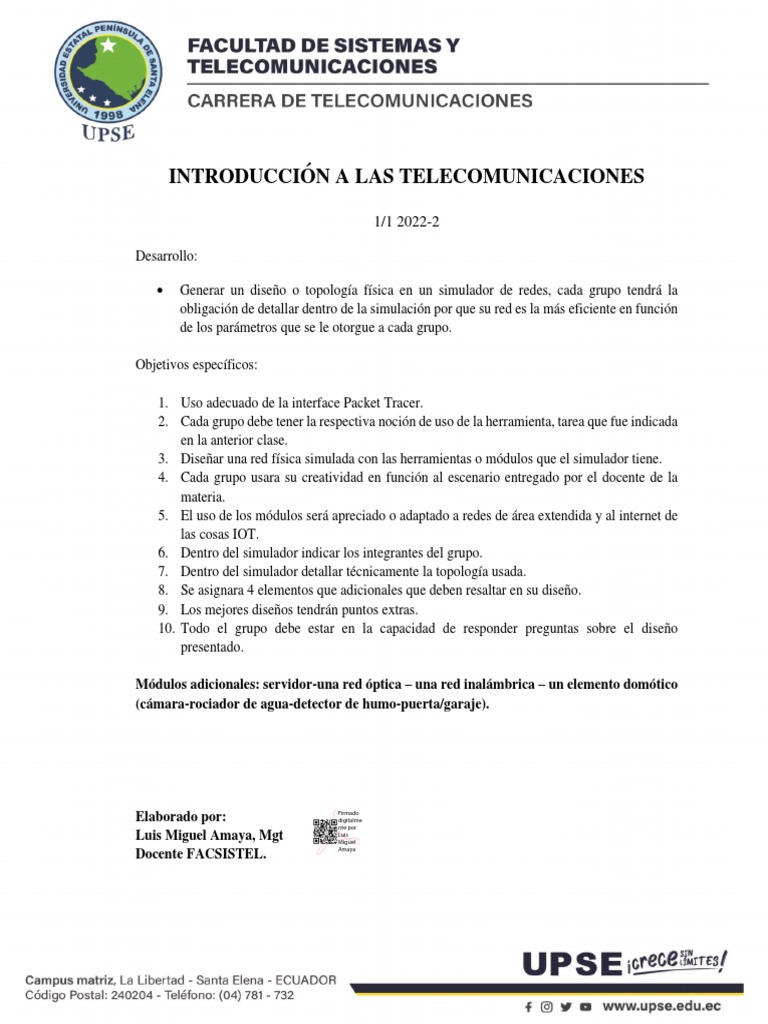 Diseño de Una Red Fisica | PDF