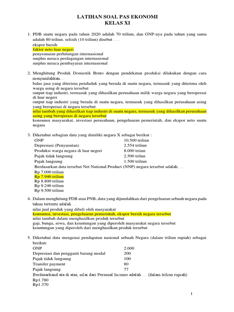ANALISIS DATA EKONOMI DAN KETENAGAKERJAAN | PDF