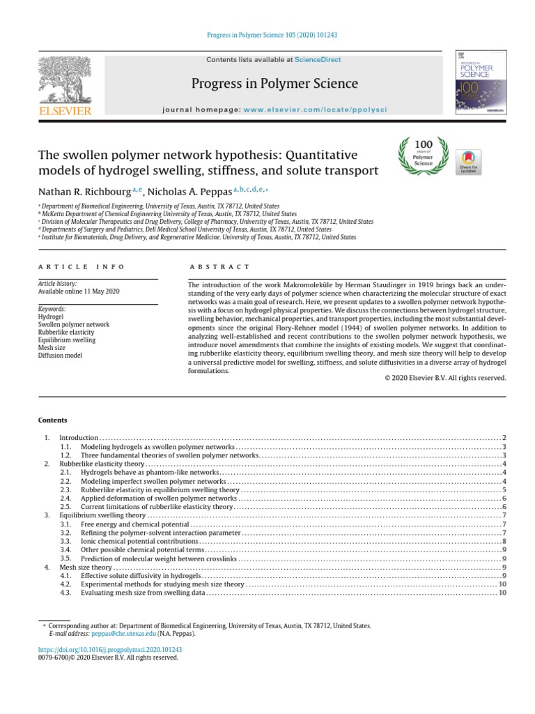 Richbourg2020-The Swollen Polymer Network Hypothesis Quantitative ...