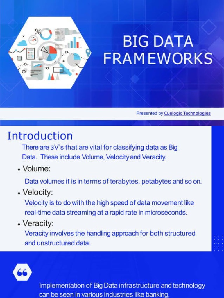 Big Data Frameworks | PDF
