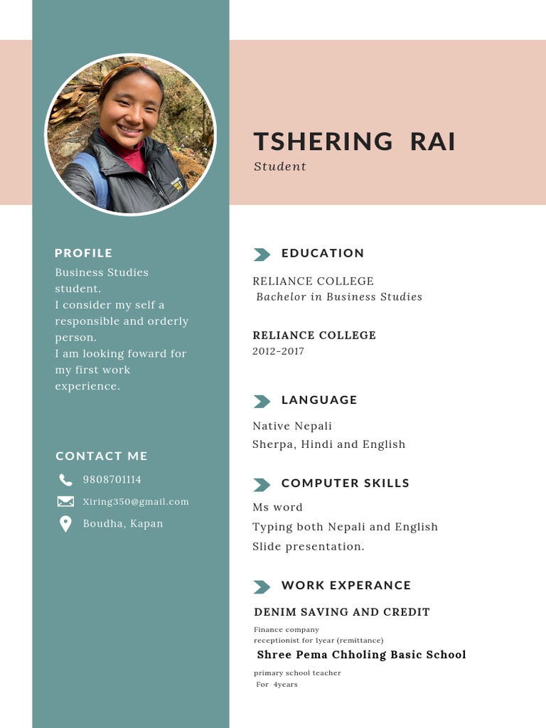 Business Studies Student Profile | PDF