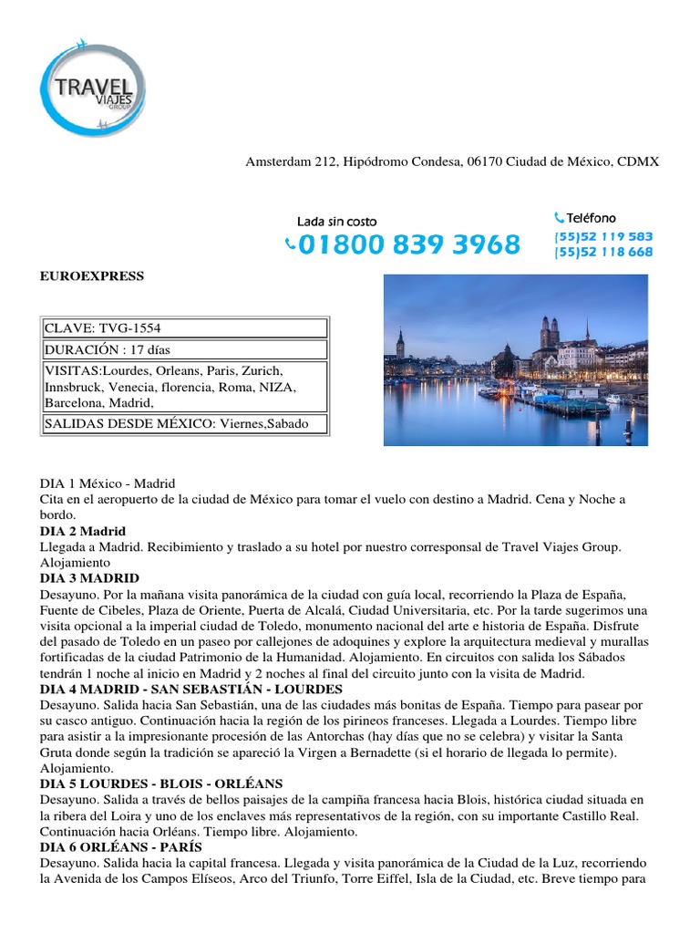 Euro Express | PDF | Roma | Madrid