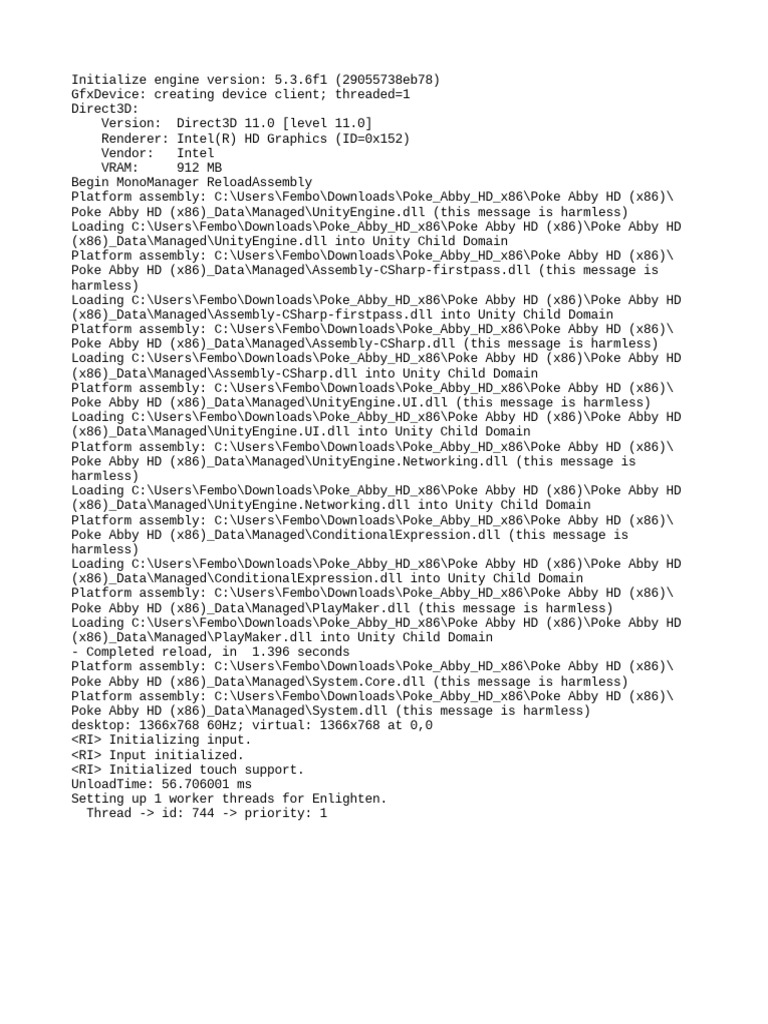 Output Log | PDF | Operating System Families | Software Development