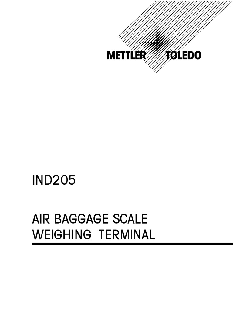 r08 Man Um Ind205 Baggage en | PDF | Information And Communications Technology | Manufactured Goods