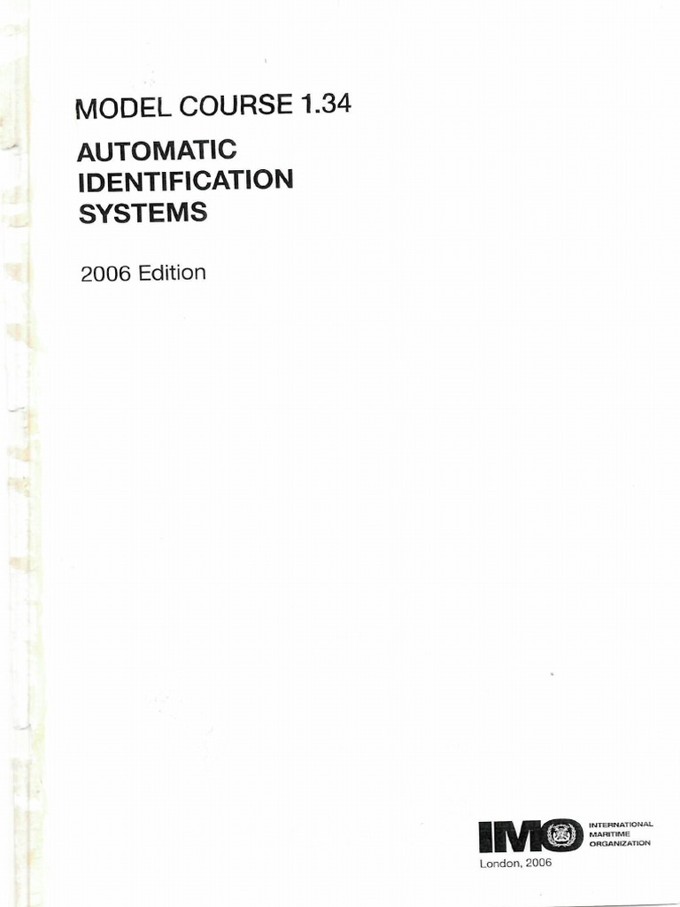 IMO Model Course 1.34 AIS, 2006 Edition | PDF