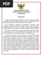 Teks Pembukaan Uud 1945 | PDF