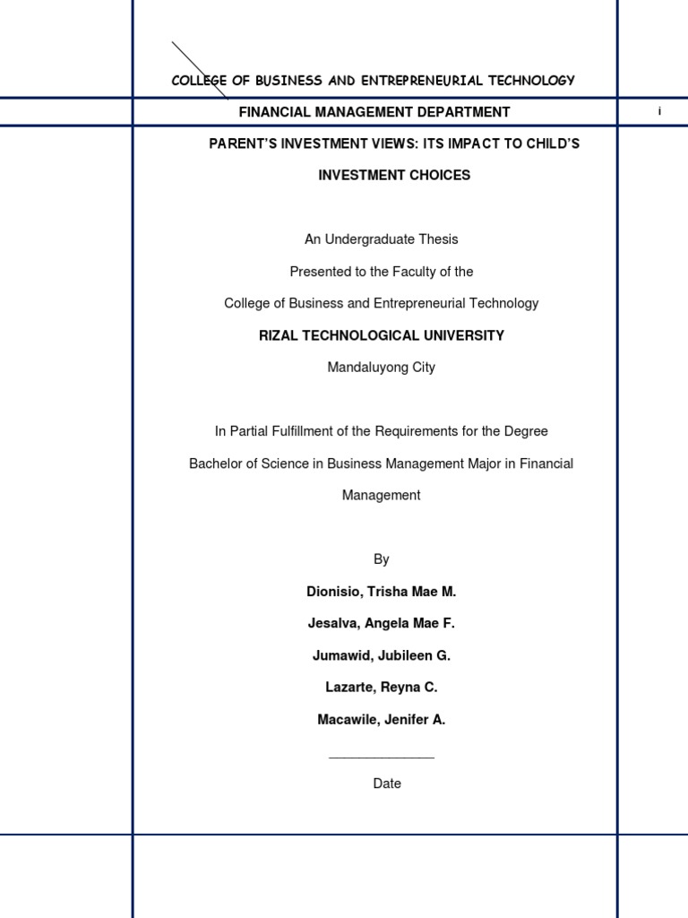 Final Thesis g3 | PDF | Bonds (Finance) | Stocks