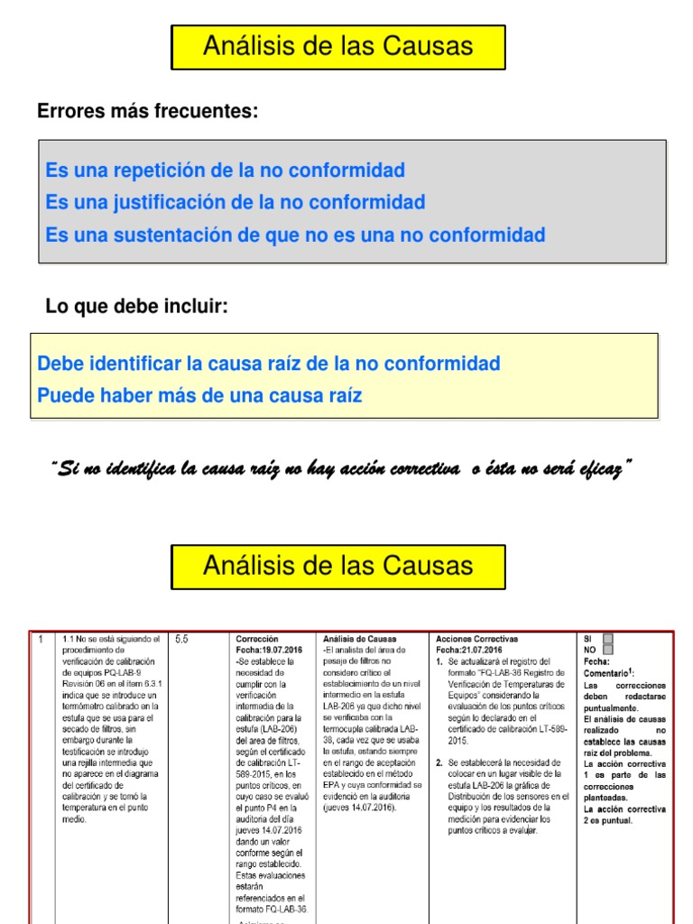 Analisis de Causa | PDF