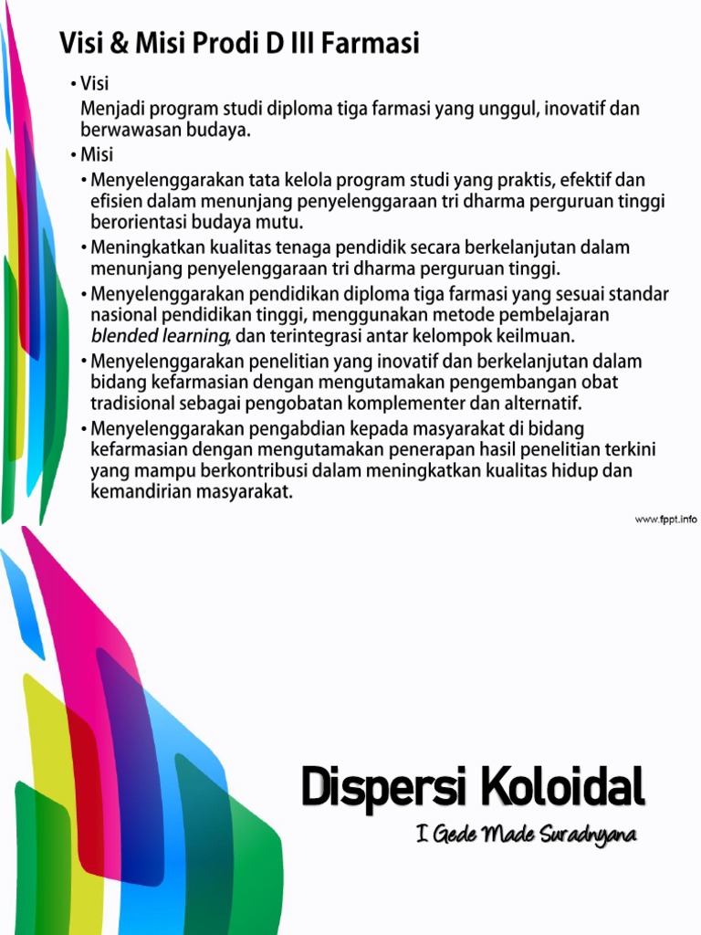 A05-Dispersi Koloidal | PDF | Sains & Matematika