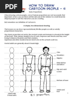 Lesson 2 - Stick Figures | PDF | Figure Drawing
