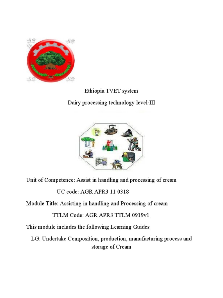 Taye Teachingh Practise | PDF | Milk | Cream