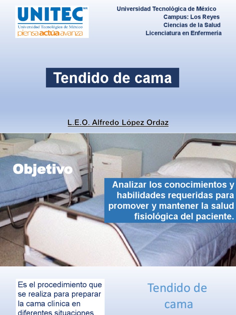 Fdocuments - Ec Tendido de Cama Tipos de Tendido de Cama Abierta Cerrada Ocupada Pos Operatoria ...