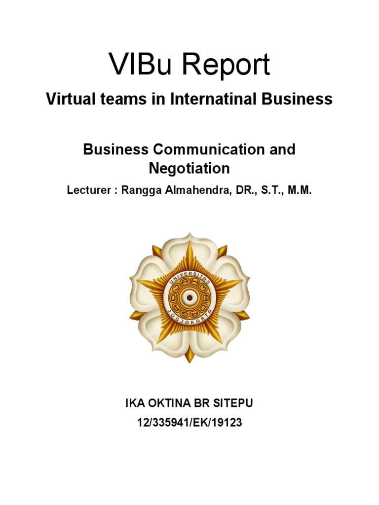 VIBu Report | PDF | Simulation