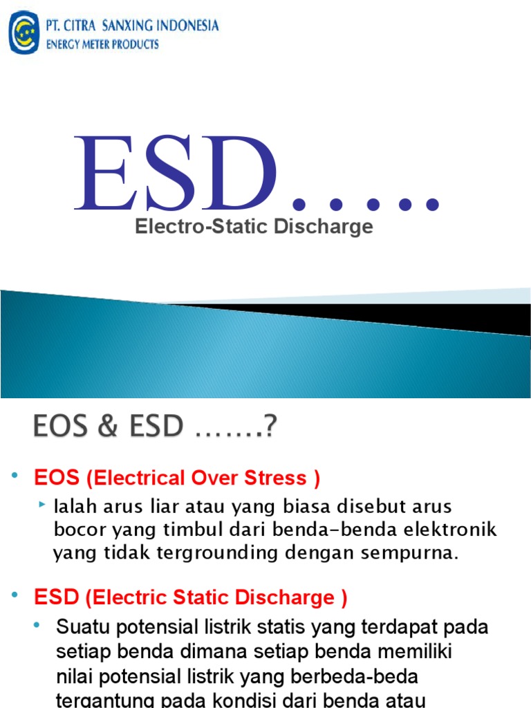Training ESD Update | PDF