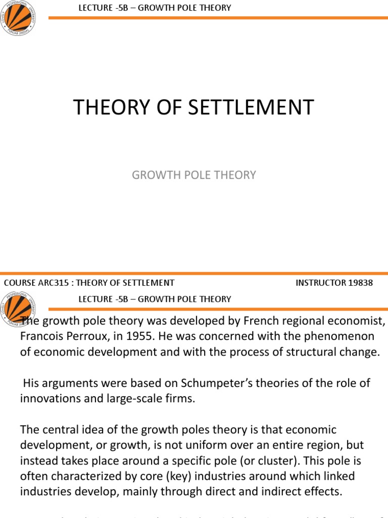 Growth Pole Theory | PDF | Economic Growth | Economics