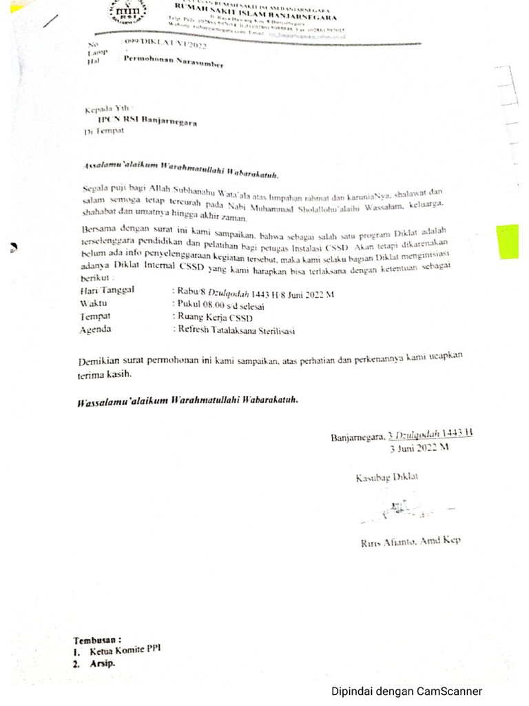 PPI 4.B.Staf Yang Memroses Peralatan Medis Danatau BMHP Telah Diberikan ...