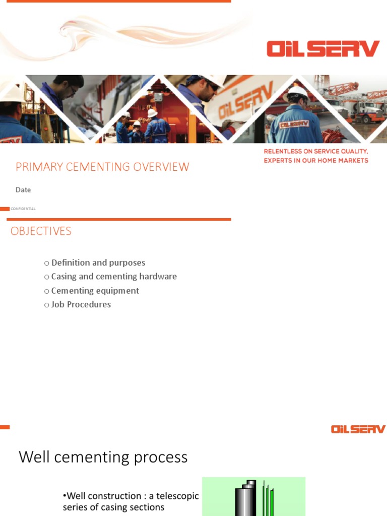 01-Primary Cementing Overview | PDF | Casing (Borehole) | Chemical Engineering