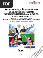 Bus - Ethics - q4 - Mod4 - Framework of Social Responsibility | PDF ...
