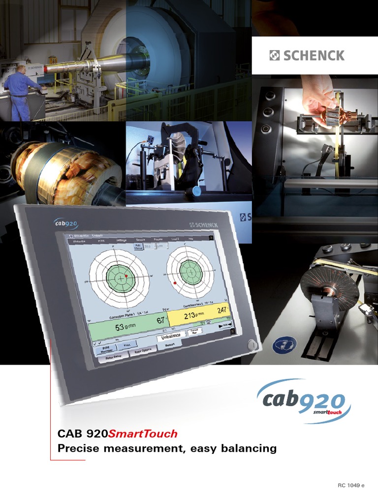 Cab 920 Precise Measurement, Easy Balancing: Smarttouch | PDF ...